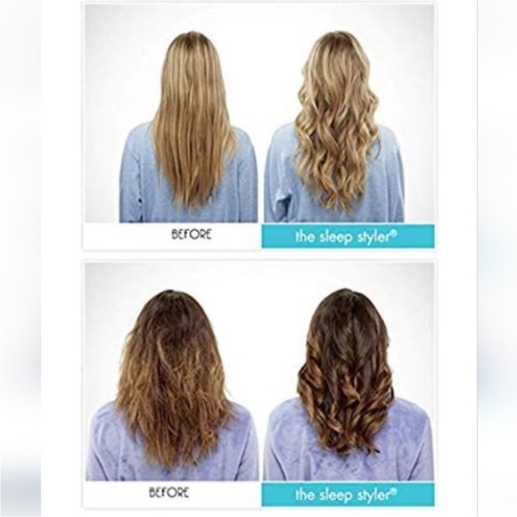 Sleep Styler | Hair | Sleep Styler The Heatfree Nighttime Hair Curlers ...